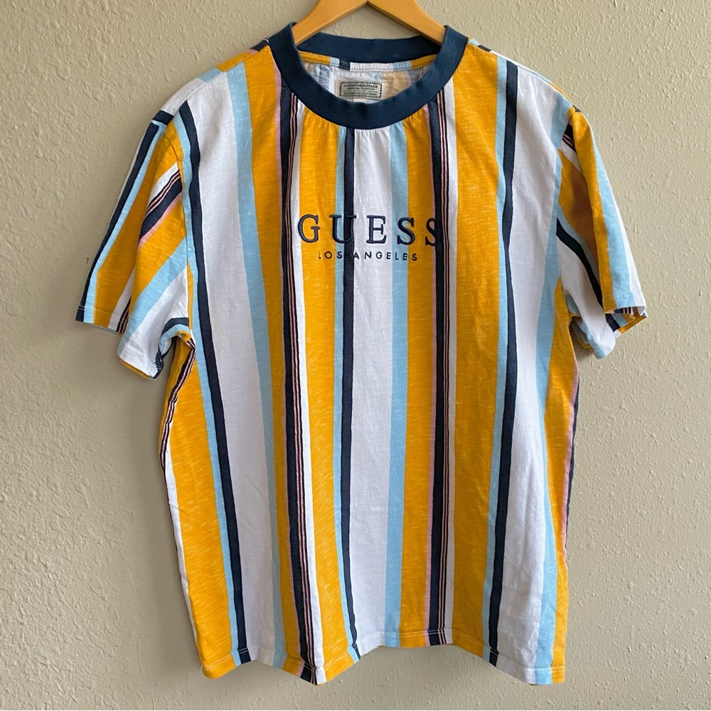 Guess Originals Sayer Striped Shirt - Gem